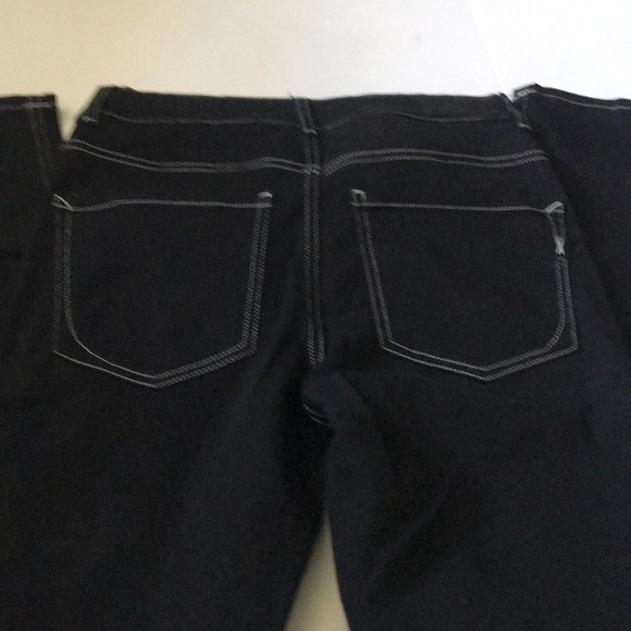 Express | Jeans | High Waisted Black Button Fly Jean Leggings | Poshmark